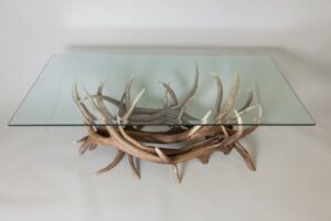 Elk Antler Coffee Table Custom Designs for Modern Styles